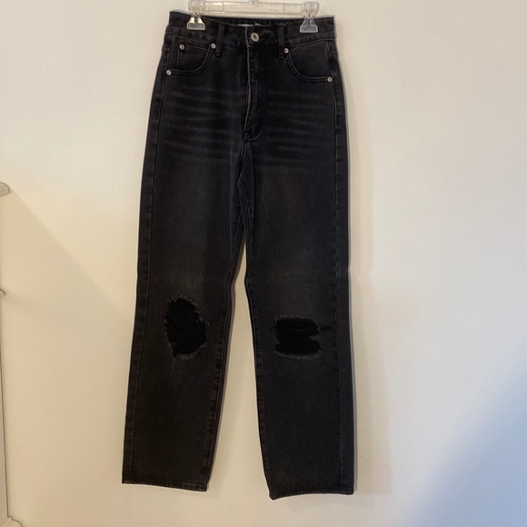 Tiger Mist | Jeans | Tiger Mist Baggy Jeans Black Grey | Poshmark